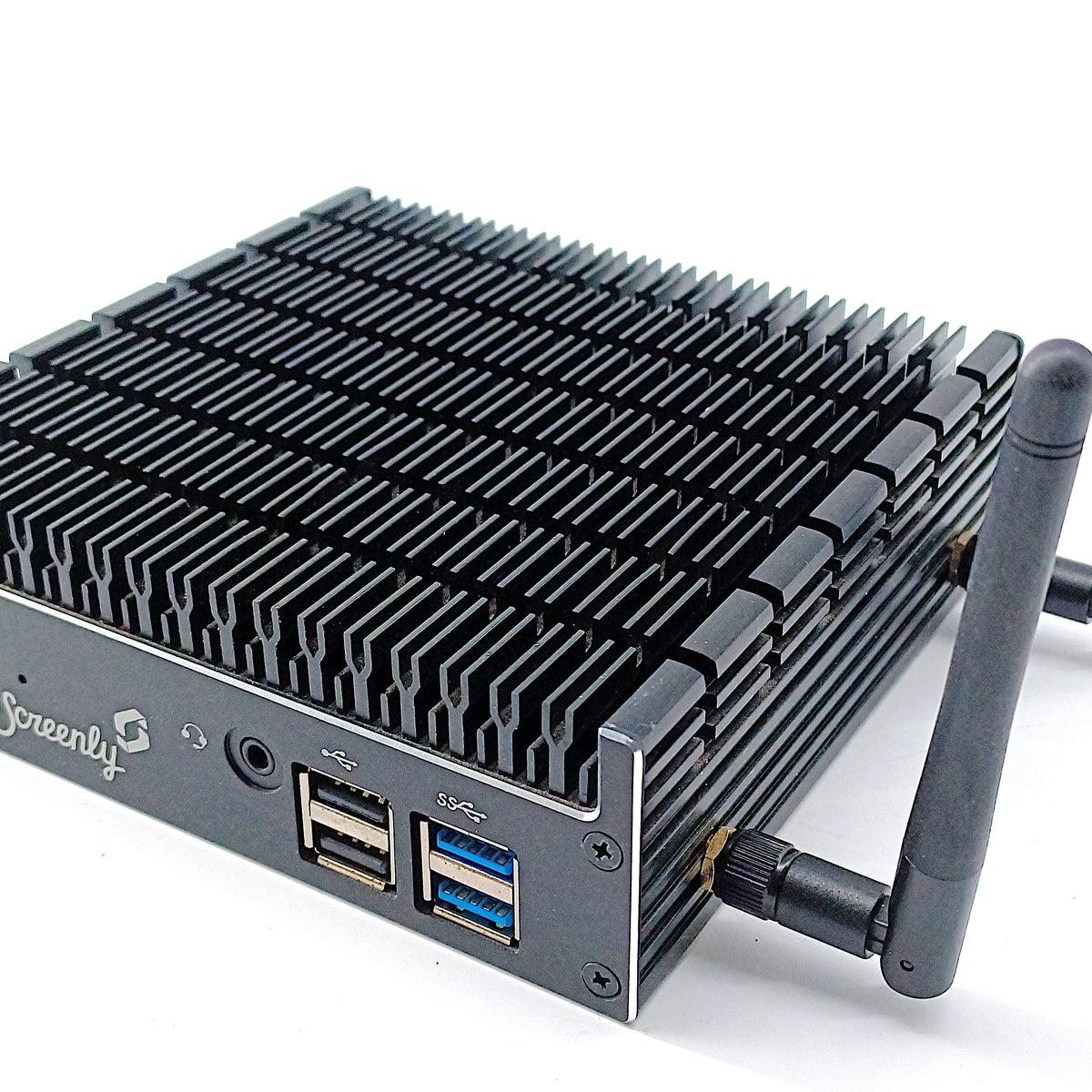 Screenly Player Max Digital Signage Player: 8GB RAM 256GB M.2 SSD No O ...