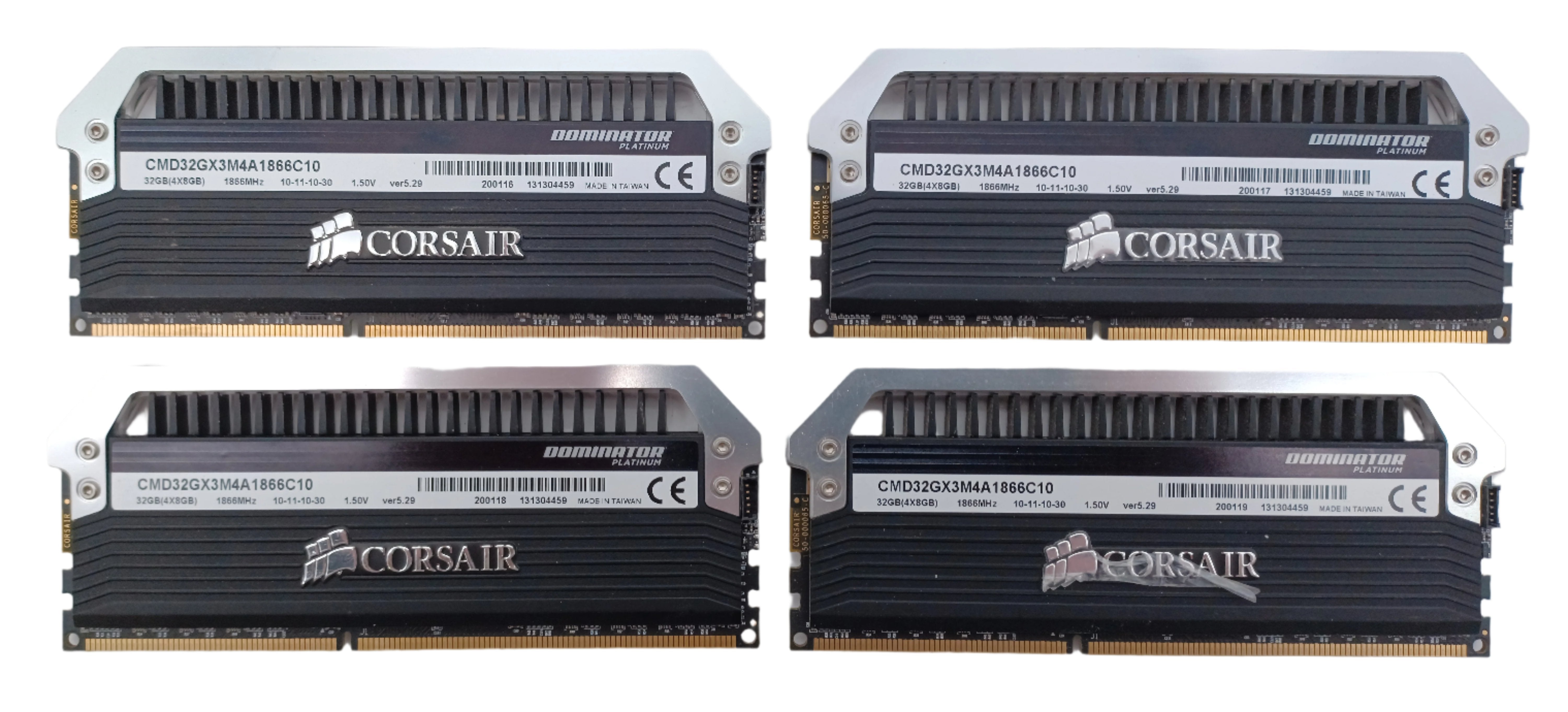 Corsair Dominator Platinum DDR3 32GB (4x8GB) 1866MHz RAM CMD32GX3M4A18