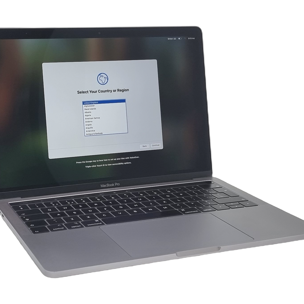 Apple MacBook Pro 2019 Laptop, 13" Core i7 8th Gen, 16GB RAM, 512GB SS ...