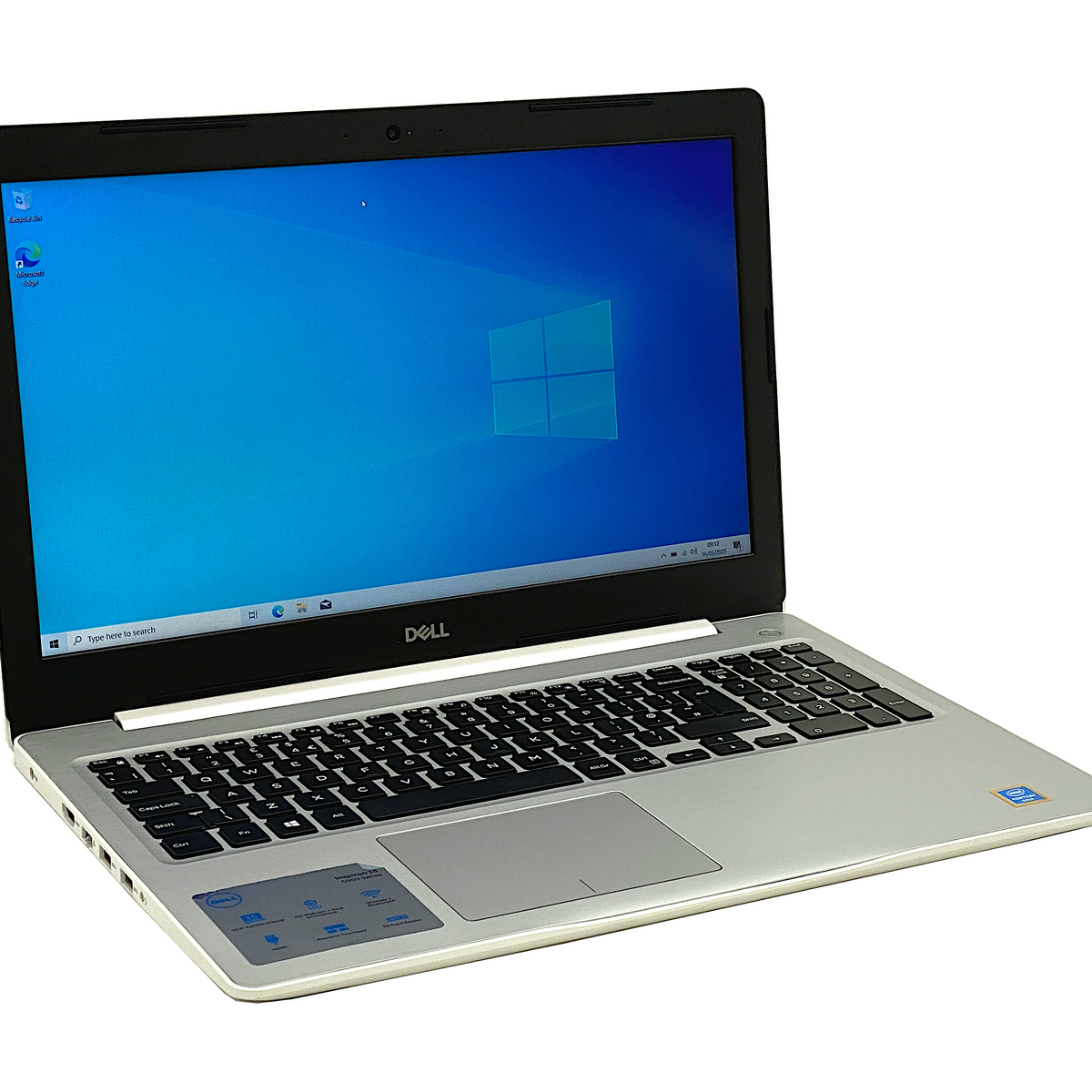 Dell Inspiron 5570 Laptop, 15.5" Pentium Gold, 8GB RAM, 256GB SSD, Win ...