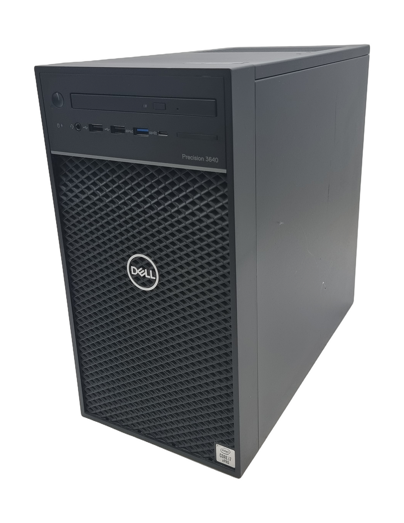 Dell Precision 3640 Tower PC, Core i7 10th Gen, 8GB RAM, 256GB SSD, Wi ...