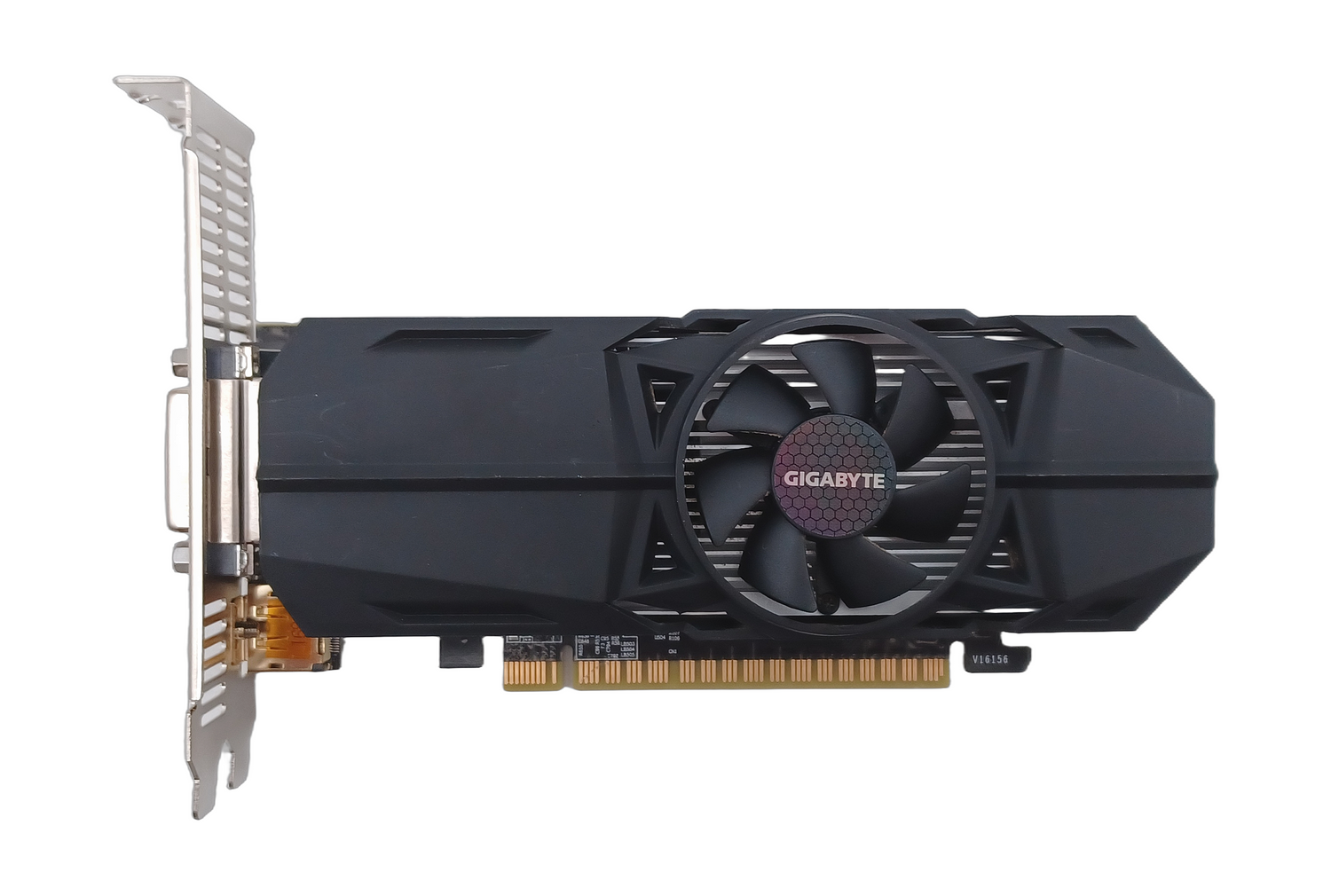 Gigabyte Nvidia GTX 1050 Ti OC Low Profile 4GB Graphics Card GV-N105TO ...